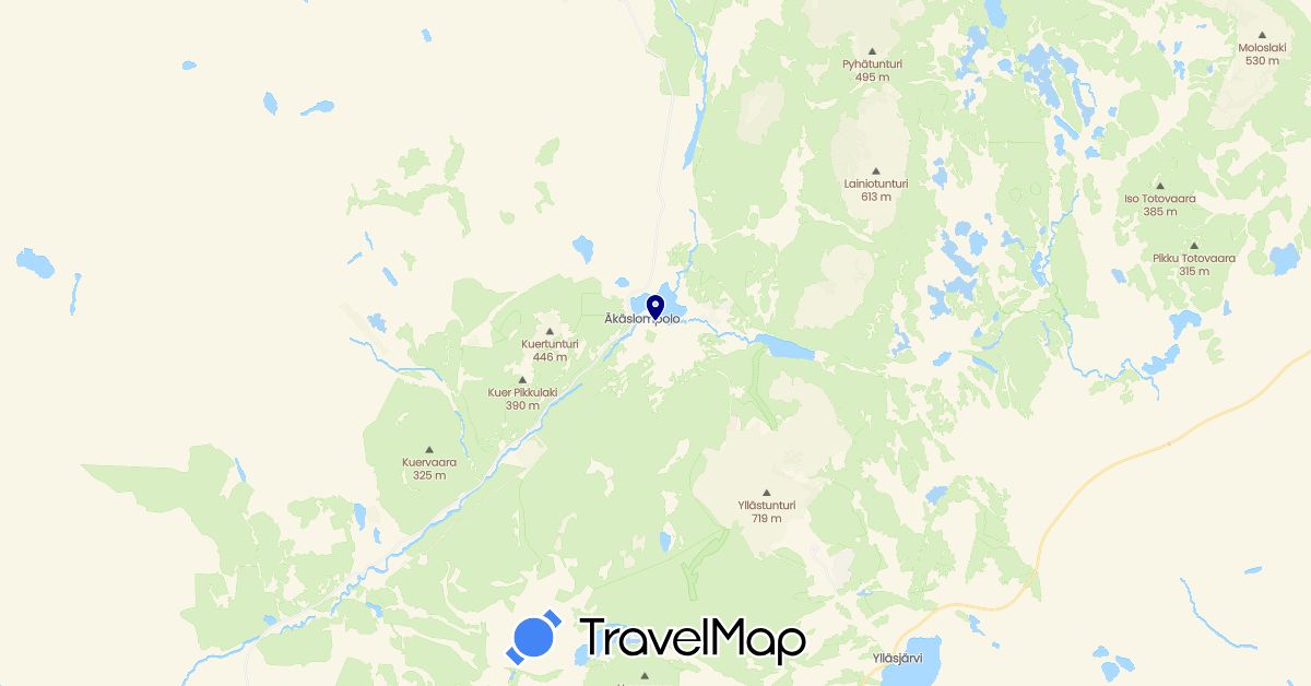 Äkäslompolo im Detail - finlandia-reisen